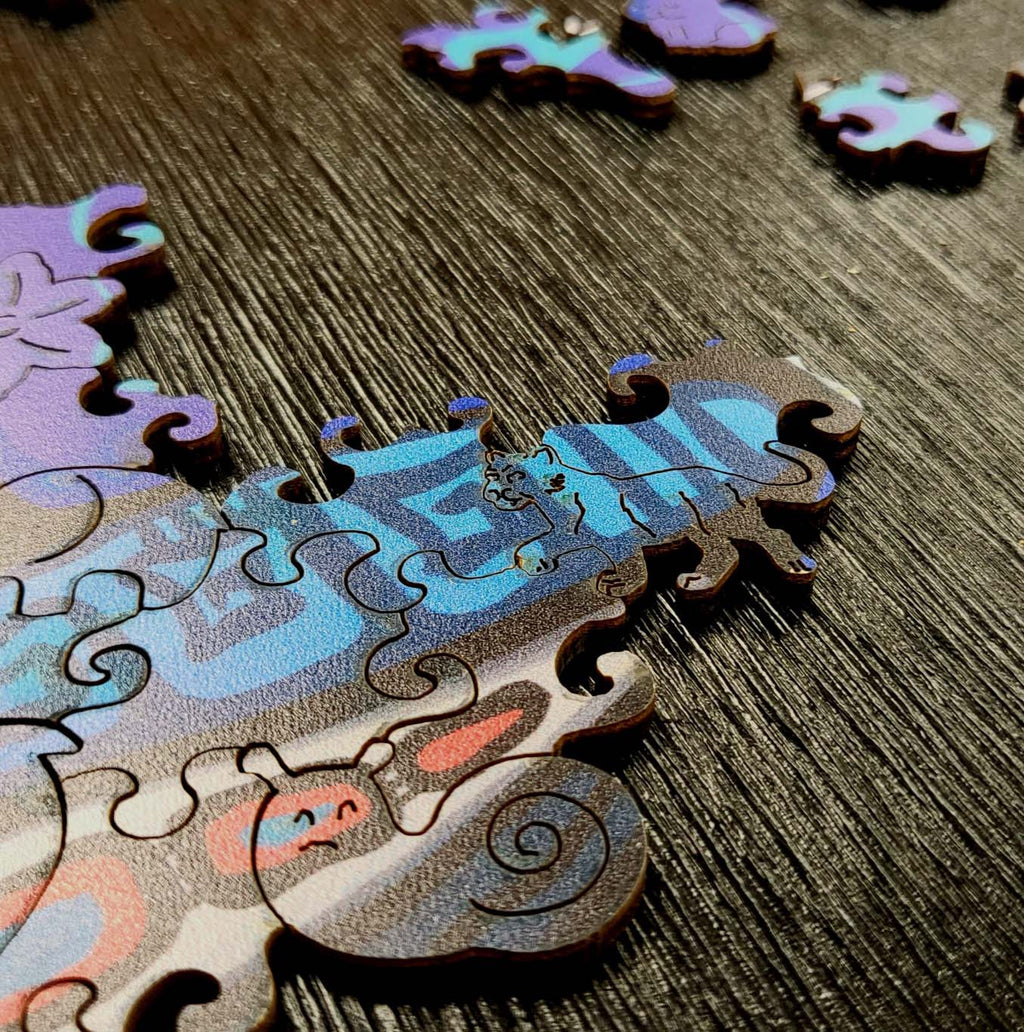 Blueberry Bear Puzzle – Ingaged Creative Marketplace